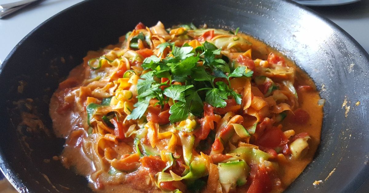 Resep Zukini Wortel Spagetti (Cocok Untuk Menu Diet) oleh Dapur Mala ...