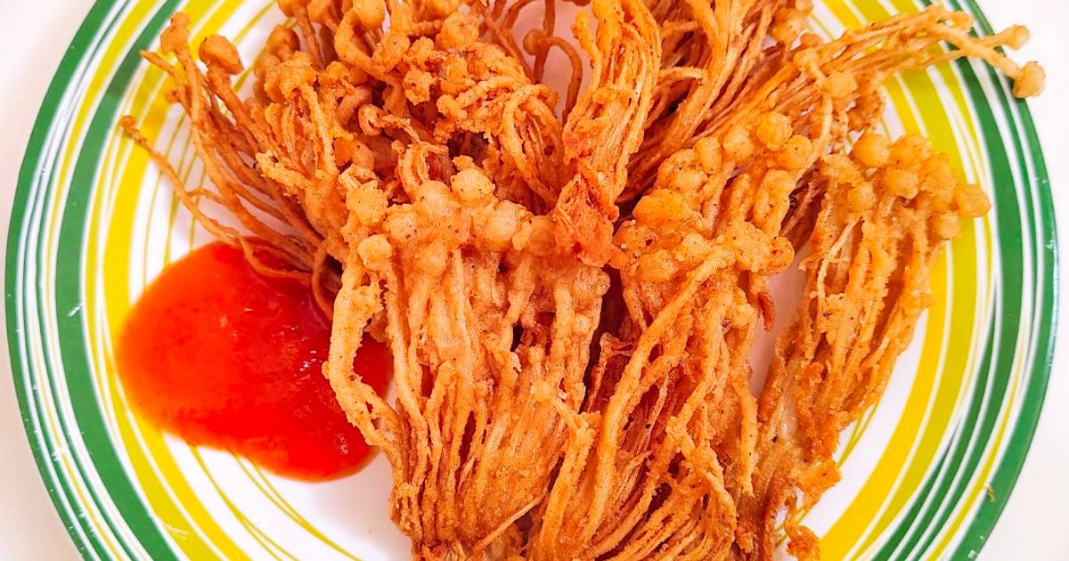 Variasi resep dari jamur enoki yang lezat dari crispy hingga sehat!