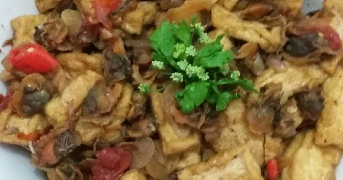 Resep Sambal goreng kerang tahu oleh Durrotun Faiqoh - Cookpad