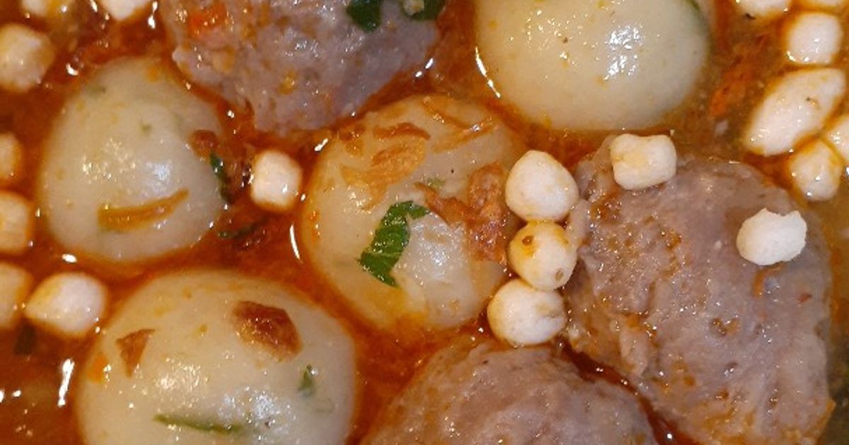 Resep Basci Dan Baso Daging Kuah Hot Jeletot oleh Mami Kianu - Cookpad