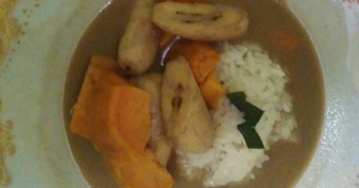 Resep Kolak Ubi Jalar Vs Pulut oleh Eka Octavia Firdaus - Cookpad