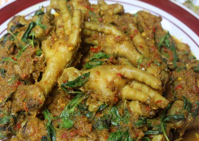 Resep Dangkot Ceker Ayam Khas Toraja oleh Cooking With Dinda - Cookpad