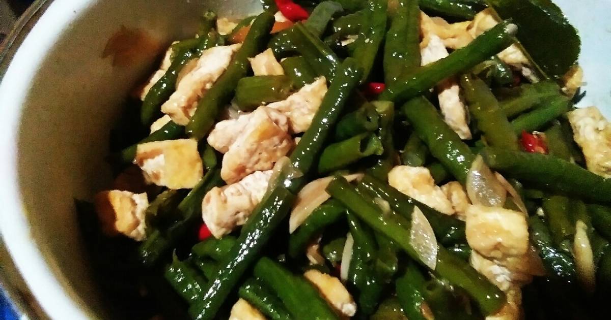 Resep Orek tahu kacang panjang oleh Dapur Ungek - Cookpad