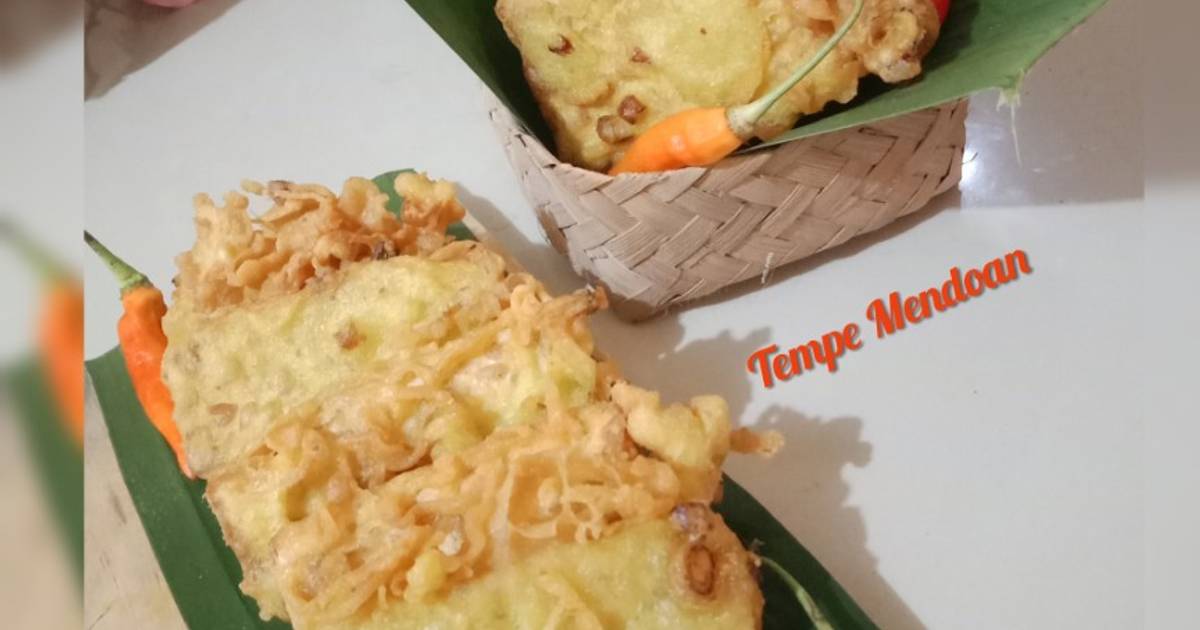 Resep Tempe Mendoan oleh Dapoer Queen - Cookpad