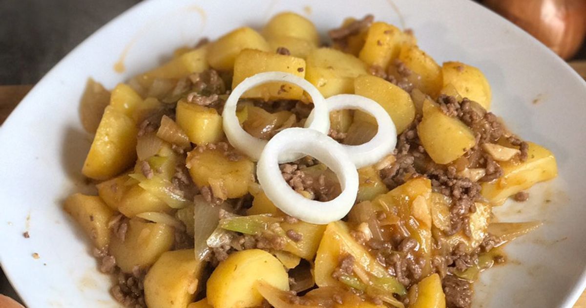 Resep Kentang Saus Tiram Daging Sapi Giling oleh Tinakitchen ( https ...