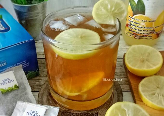 Resep Es Teh Lemon oleh Bunda Ela - Cookpad