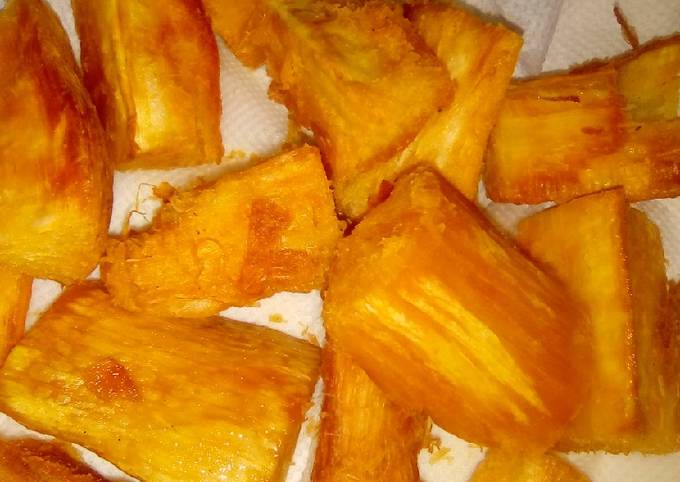 Deep-fried cassava Recipe by Priscillah Kim - Cookpad