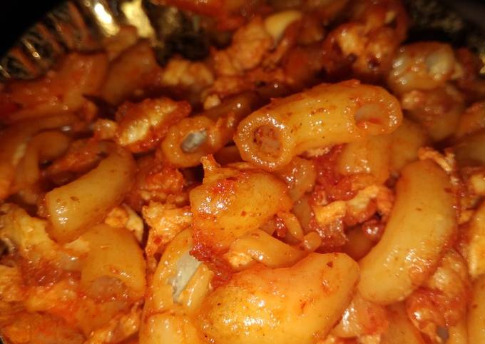 0 Cara Memasak Maklor Bumbu balado pedas (makaroni telor) yang Cepat ...