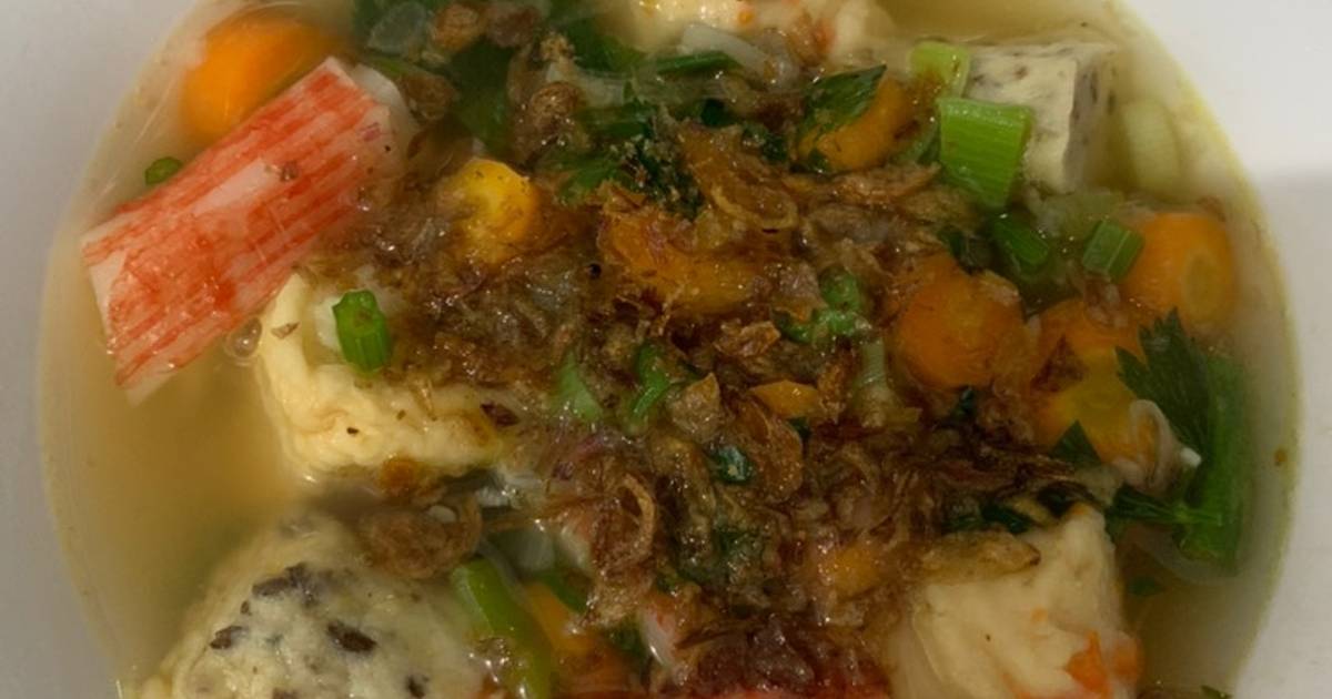 121 resep sup crab stick enak dan sederhana ala rumahan - Cookpad