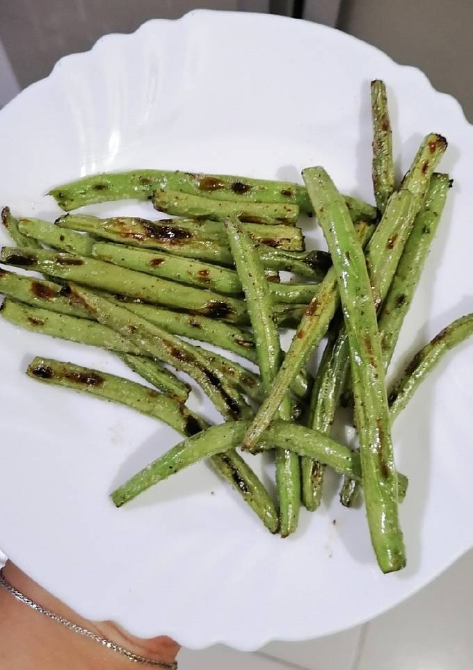 Ejotes salteados 🤤 Receta de Regina Hernandez- Cookpad