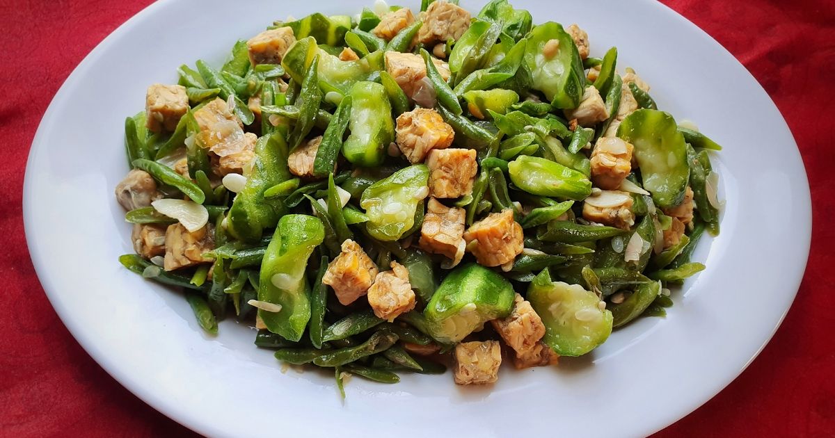Resep Oseng Kacang Panjang, Oyong Dan Tempe oleh Ina - Cookpad