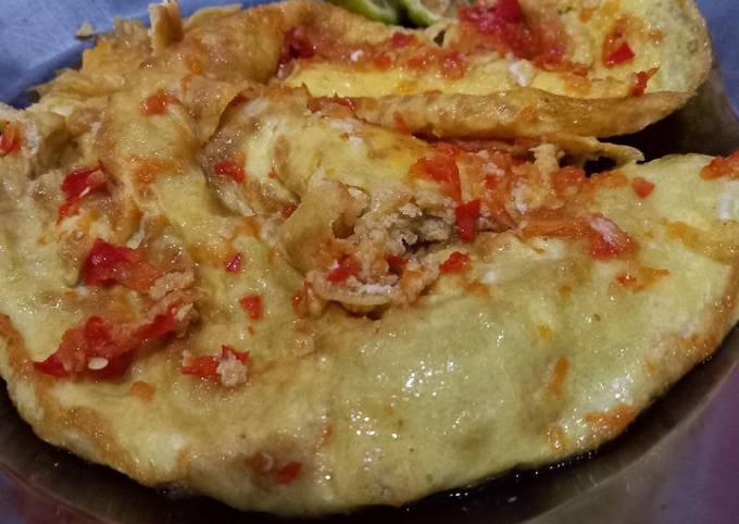 Resep Telur Dadar Penyet oleh Dapur Kecil Shofiyyah - Cookpad