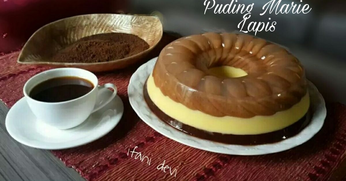 Resep 96. Puding Biskuit oleh IFANI DEVI - Cookpad