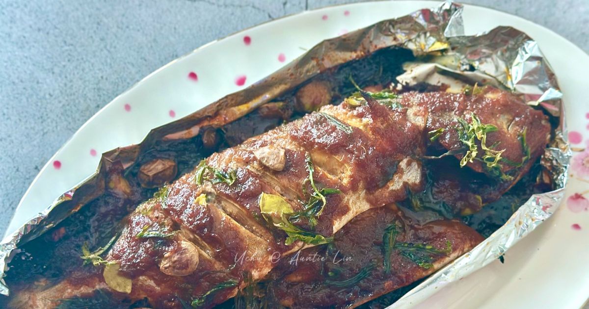 Resipi Ikan Aji Aji Bakar Petai oleh Sesimple Loralin - Cookpad
