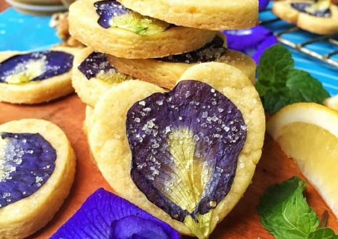 Resep Cookies Lemon Bunga Telang oleh IRA ARTILIA - Cookpad