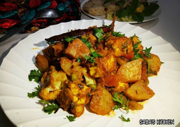 Sabzi Ki Bahaar/Mix Vegetables Sabzi Recipe by Saba Firoz Shaikh - Cookpad