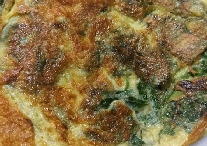 Resep Telur Dadar Bayam oleh mbuthaa modjoo - Cookpad