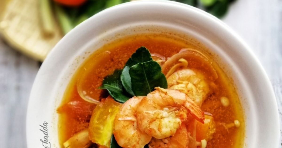 Resipi Tom Yam Goong Udang oleh Syuhada - Cookpad