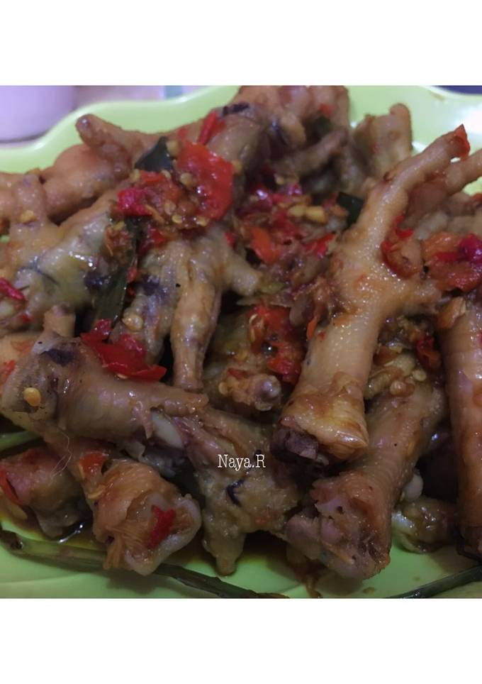 Resep 10.Ceker setan (Tulang Lunak) oleh NayaR - Cookpad
