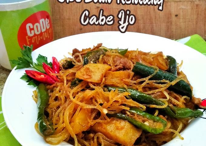 Resep *Ase Soun Kentang Cabe Ijo* oleh ati dewanthi - Cookpad