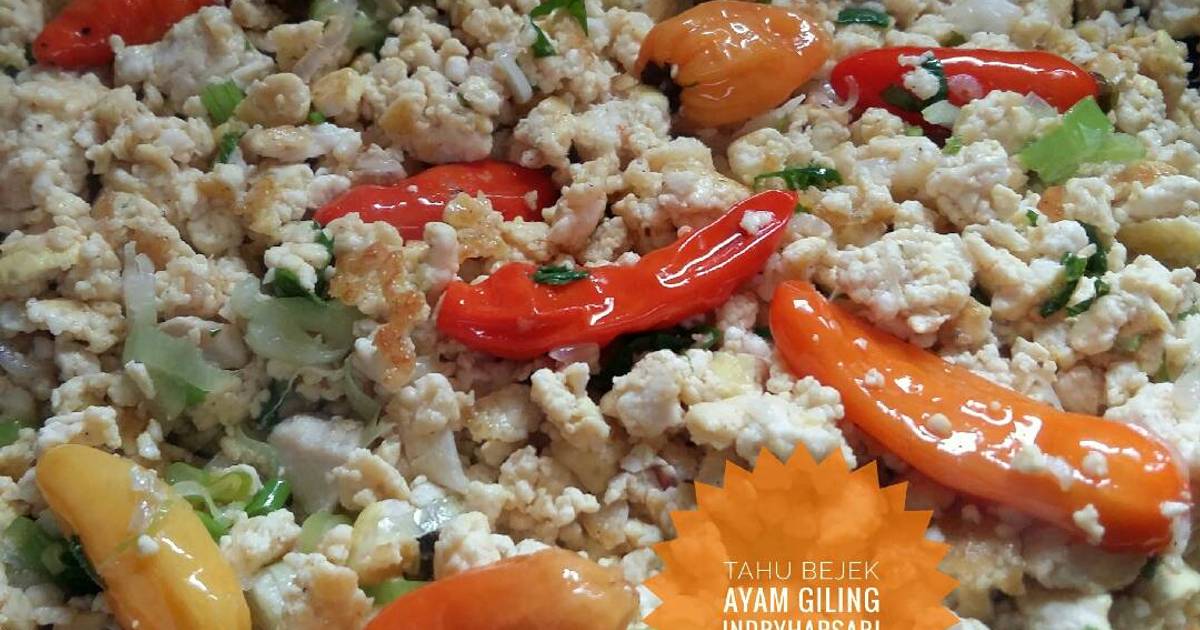 Resep Tahu Bejek Ayam Giling oleh Indry Hapsari - Cookpad