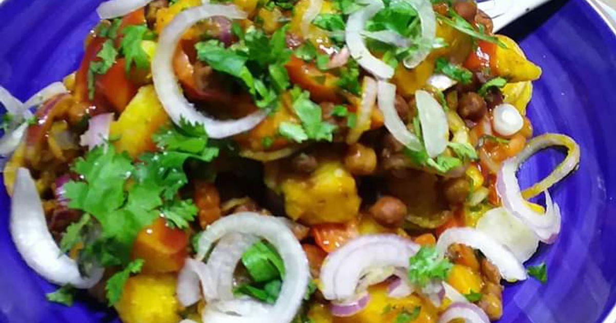 Mix Chana Chaat Recipe By @Tehmina Ameen