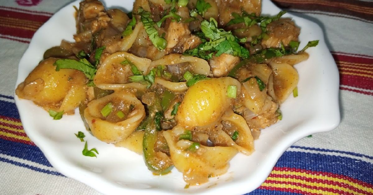 Sea Shell Pasta Recipe by Surhaan Tahir Wafai - Cookpad