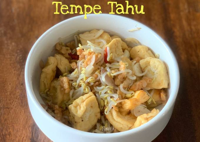 Resep Tumis Tauge Tahu Tempe oleh Nia - Mimakuki - Cookpad