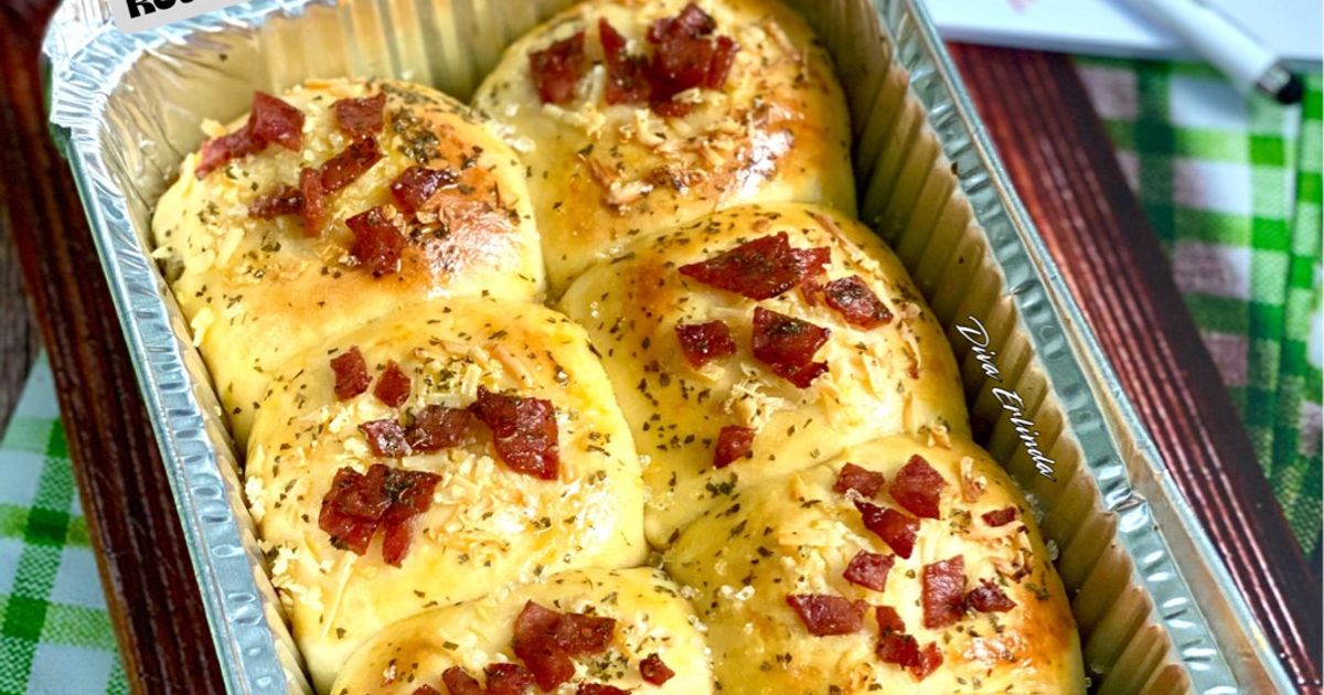 Resep Roti Sobek Daging Asap Keju Tanpa Ulen Tanpa Telur (Margarin ...