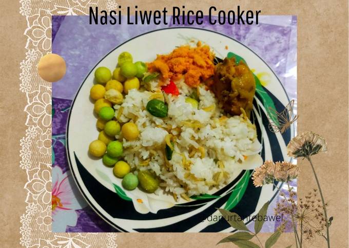 Resep Nasi Liwet Rice Cooker oleh Ibeth_purba - Cookpad
