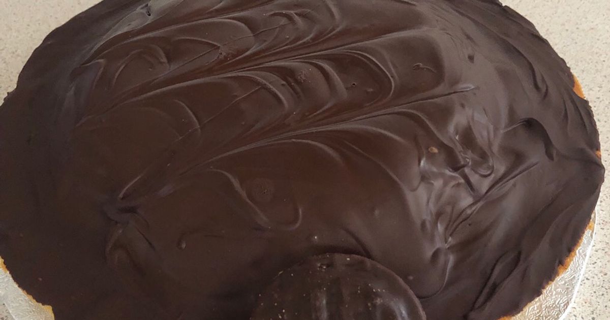 Giant Jaffa Cake Recipe by Vic Gardner - Cookpad
