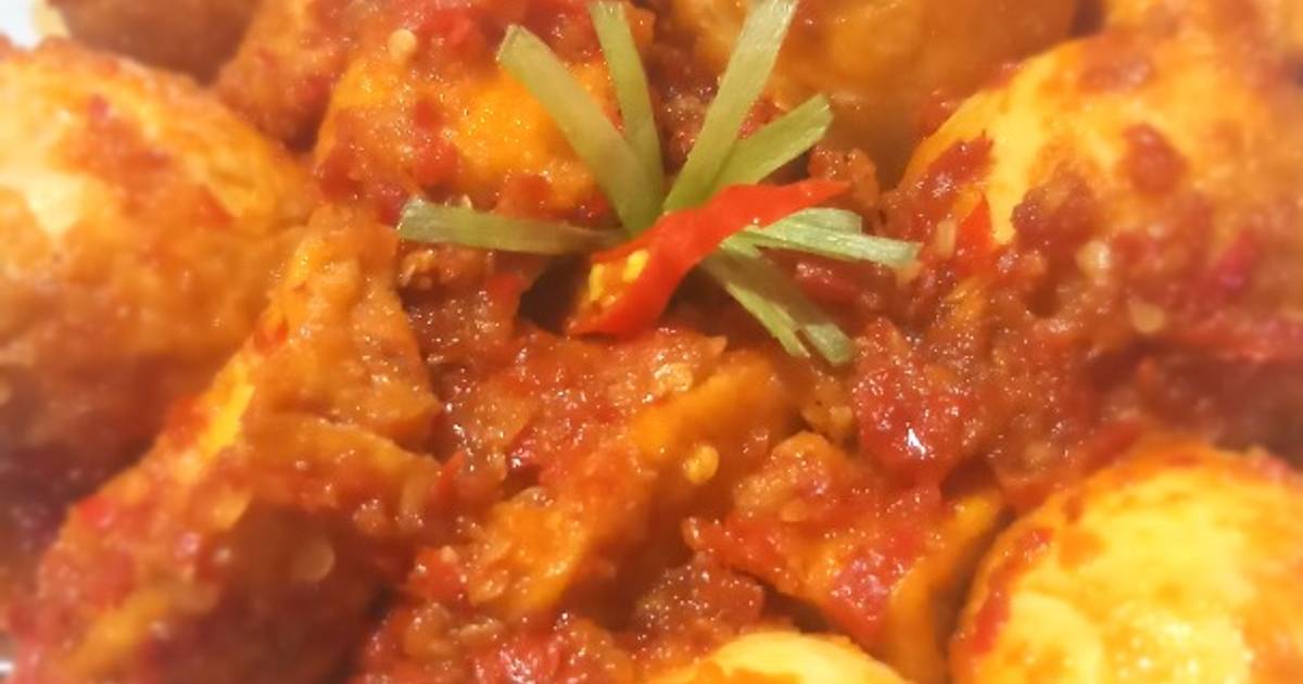 Resep Balado Telur Tahu oleh Nuning M. Ramin - Cookpad