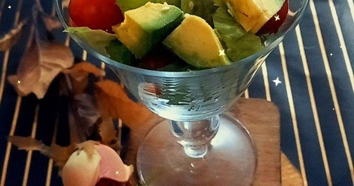 طرز تهیه سالاد آووکادو با کاهو Avocado Salad With Lettuce🥬🥑 ساده و خوشمزه توسط Ashpazi Ba Maryam
