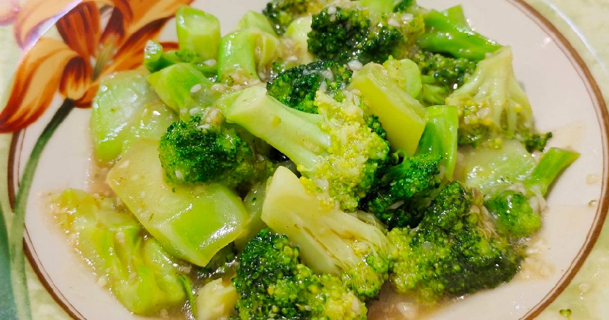 Resep Brokoli Saus Tiram oleh Shandjieta Kitchen - Cookpad