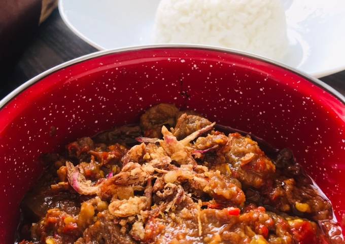 Resep Oseng mercon daging sapi oleh Dewi Dapur - Cookpad