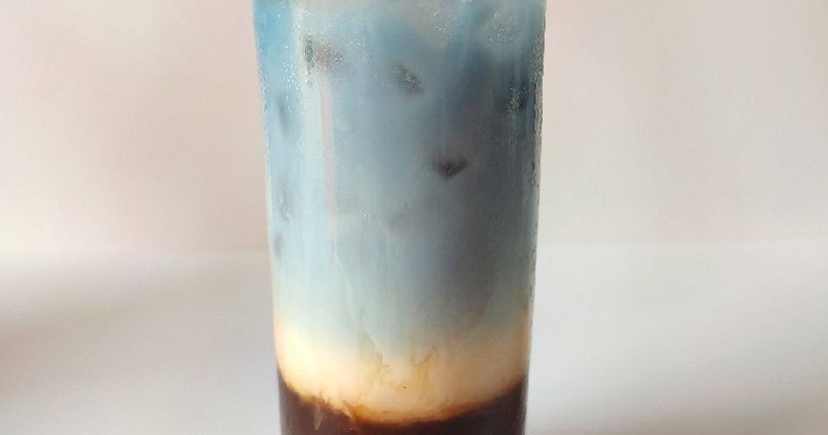 Resep Blue Ice Coffee oleh Rahayu Sartika Br. Sembiring - Cookpad