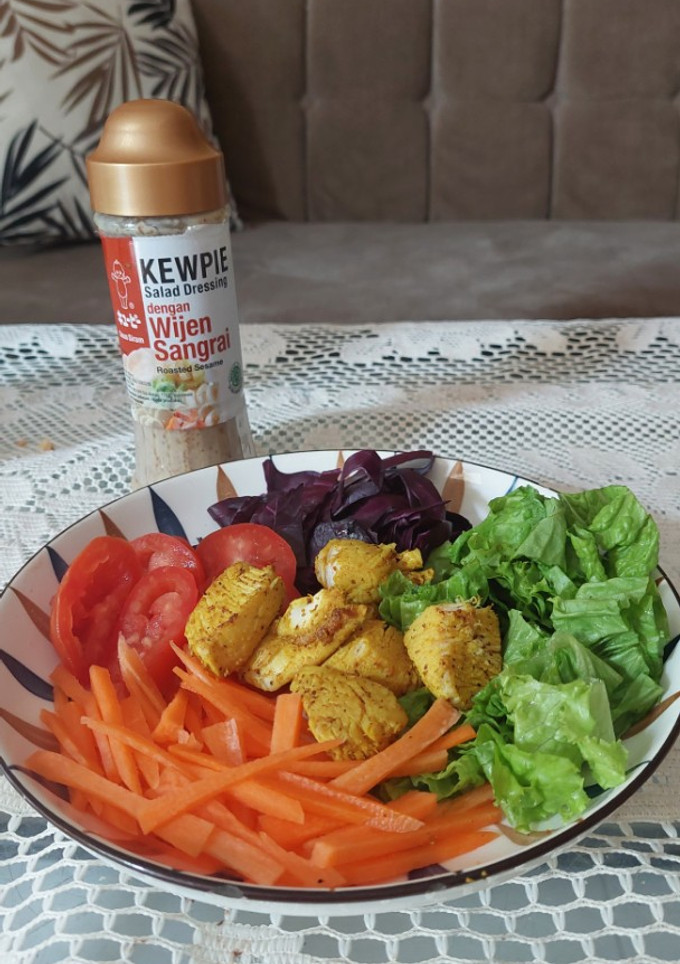 Resep Salad Sayur Diet Sehat oleh Citra Lenggogeni - Cookpad