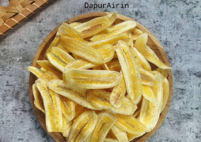 Resep Keripik pisang kepok kuning oleh Dapur Airin - Cookpad