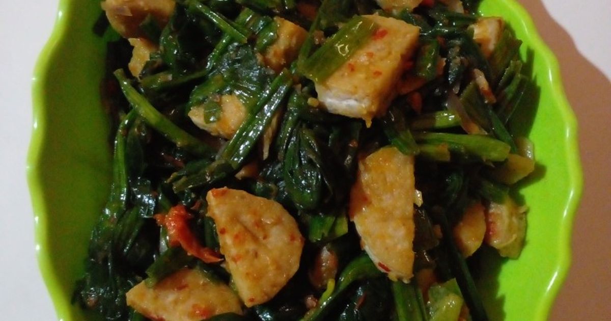 Resep Tumis Genjer Tempe Gembus/Gabuk/Menjes oleh Moon Moon - Cookpad