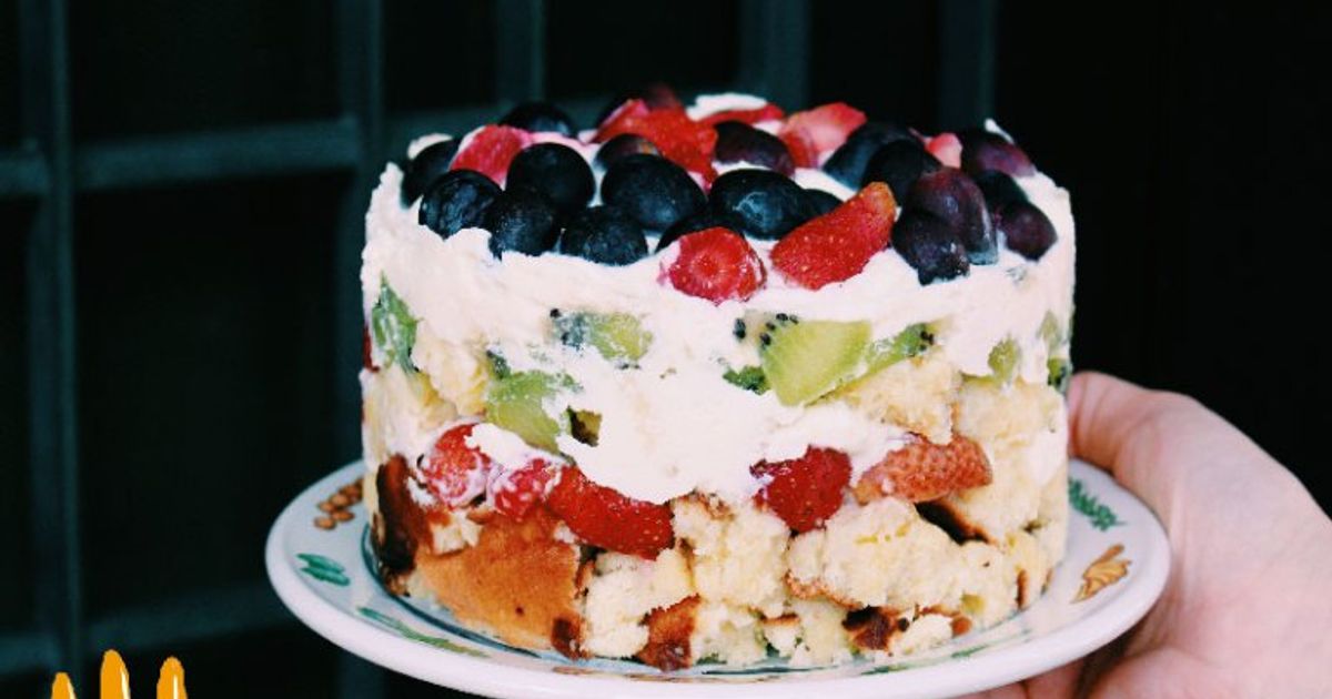 Rubic Color Trifle Recipe By Julieamalia