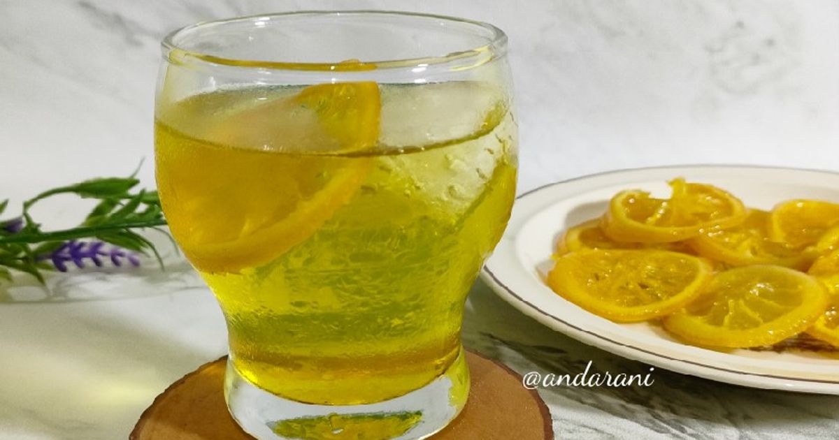Resep Fresh Lemon Sirup Dengan Permen Lemon oleh andarani - Cookpad