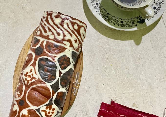 Resep Bolu Gulung Batik oleh anif agustina - Cookpad