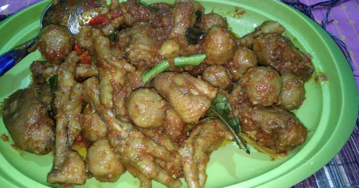 Resep Ceker,kepala ayam+pentol pedas oleh Tatarius - Cookpad