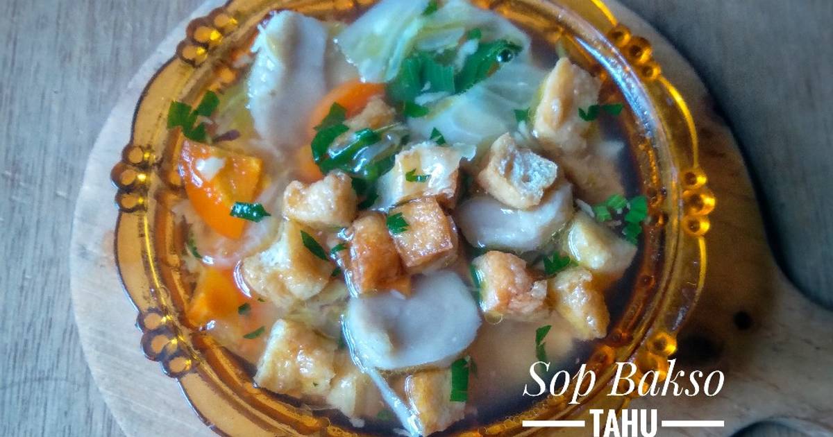 29 resep sop baso tahu royco enak dan mudah - Cookpad
