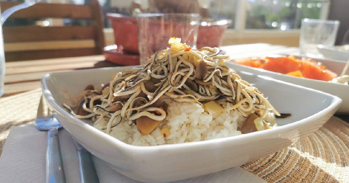 Angulas con arroz - 34 recetas caseras- Cookpad