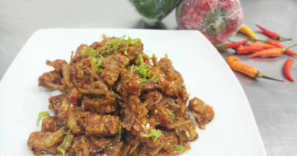 Resep Tempe sambel teri oleh Marcelina Kasturi - Cookpad