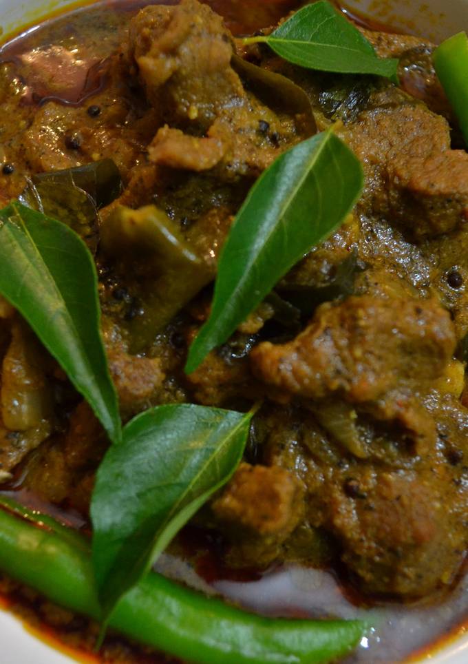 Beef Curry (Kerala Thattukada Style) Recipe by Antony Royden D'silva ...