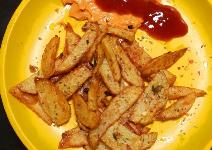 Peri peri fries Recipe by Palak Puri - Cookpad
