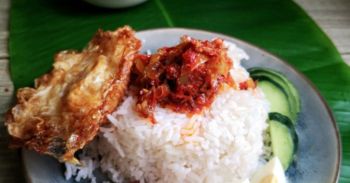 Resipi Nasi Lemak Nostalgia #Chef Zam oleh Secubit Rasa Cik Nani🌷 - Cookpad