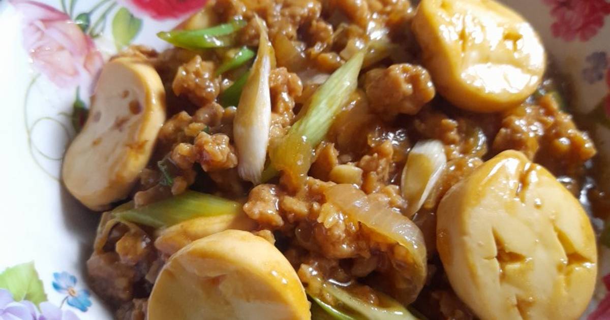 Resep Mun Tahu Ayam Cincang oleh Catherine Latito - Cookpad